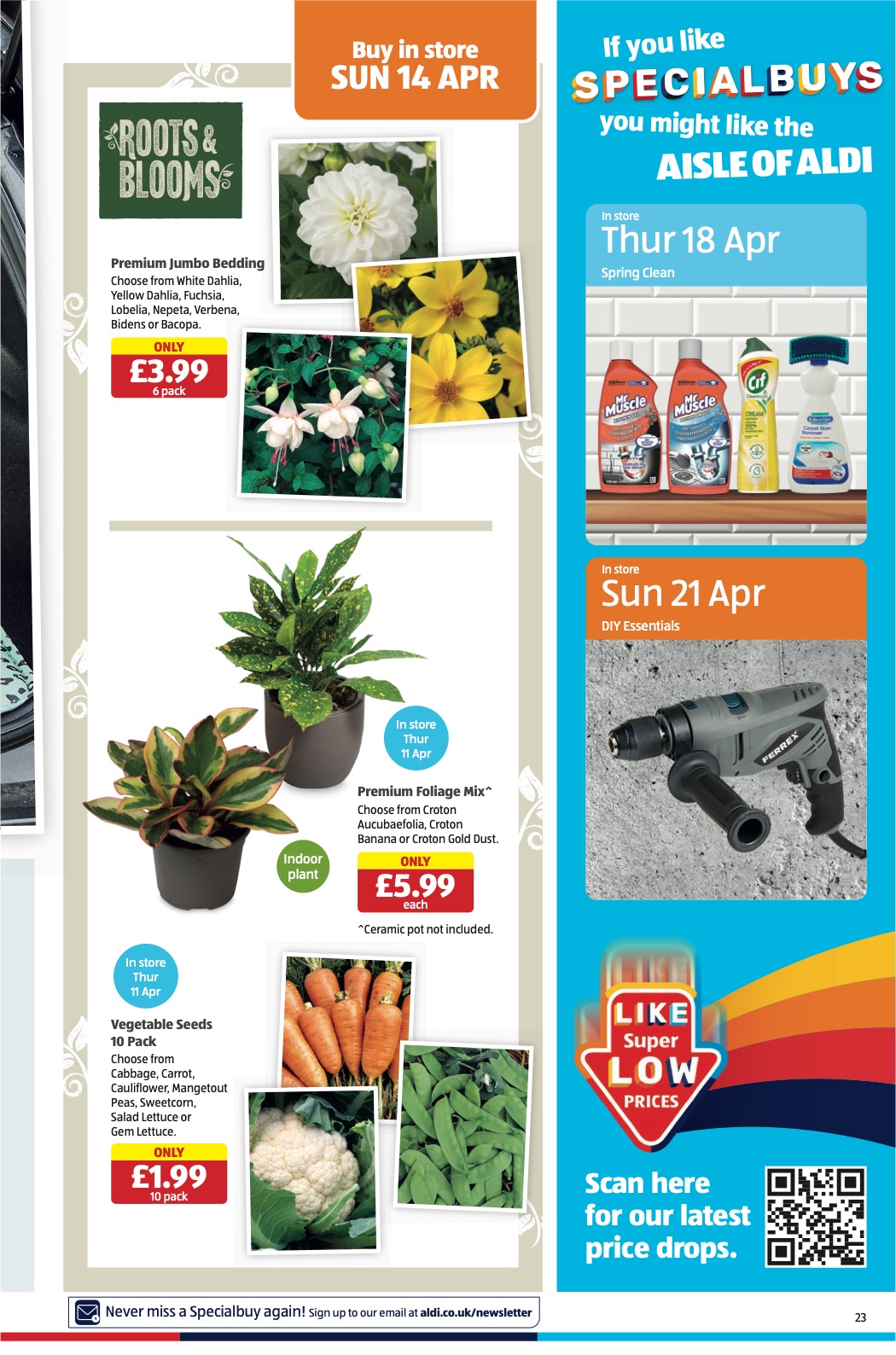 ALDI Leaflet 11 - 14 April 2024 | ALDI Specials | ALDI Offers | UK