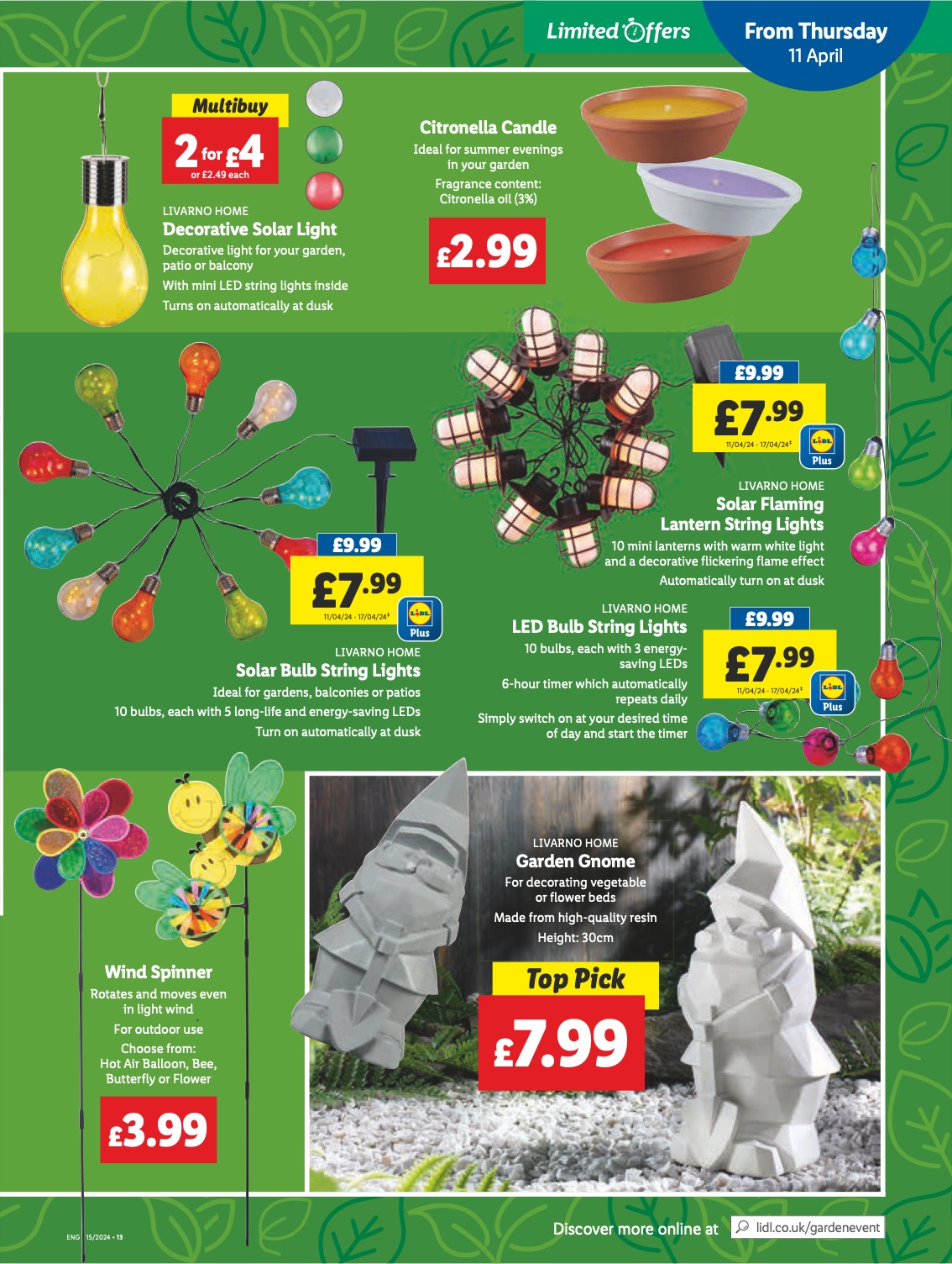 Lidl Offers 11 - 17 April 2024 | Lidl Specials | Lidl Leaflet | Lidl UK