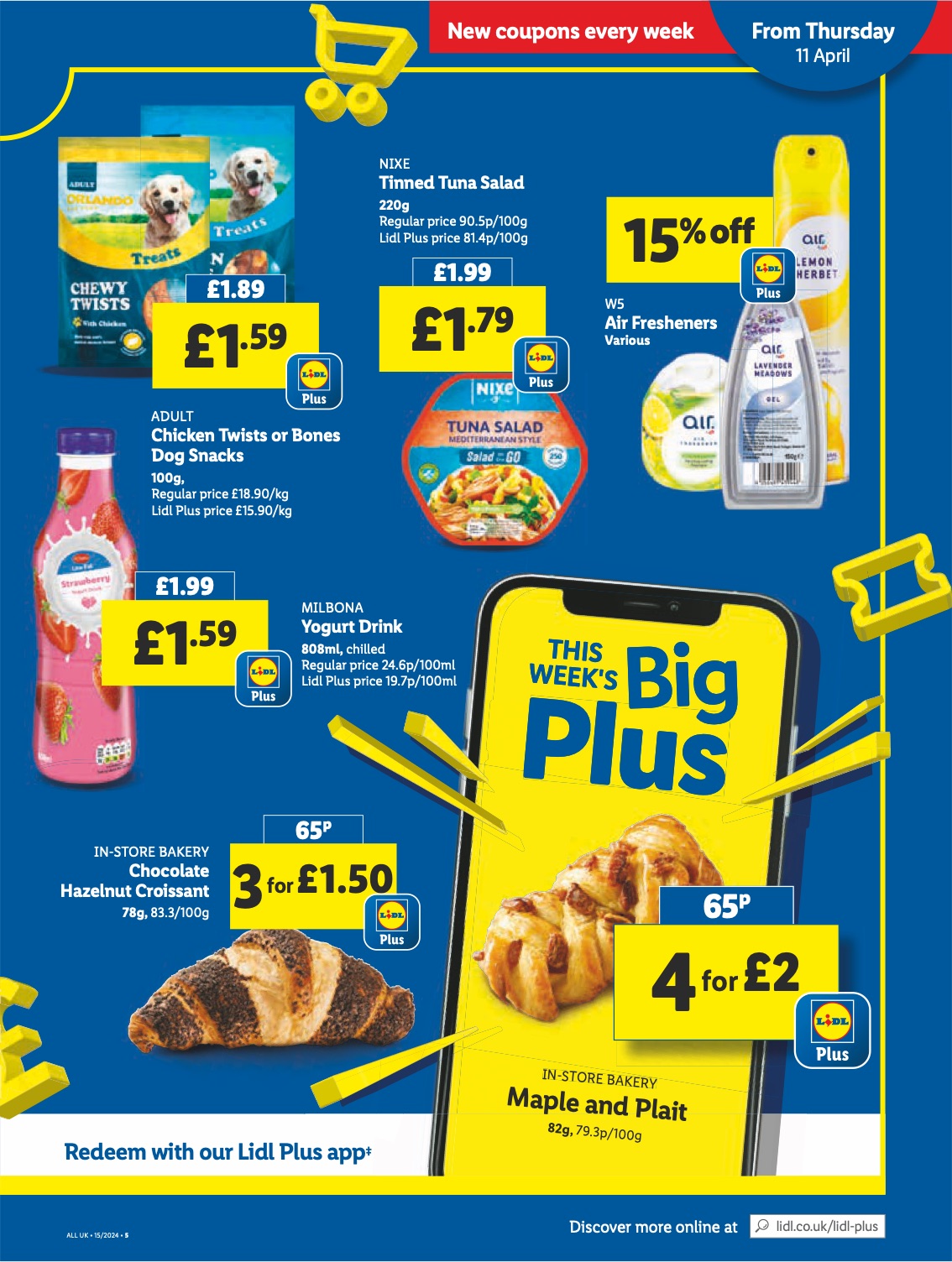 Lidl Offers 11 - 17 April 2024 | Lidl Specials | Lidl Leaflet | Lidl UK