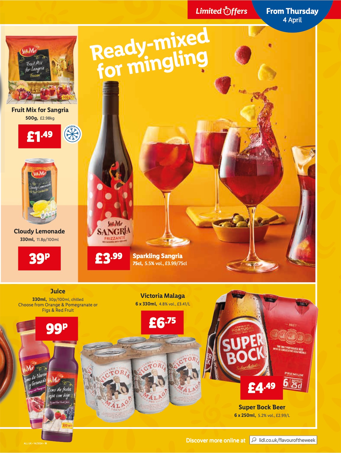 Lidl Offers 4 - 10 April 2024 | Lidl Specials | Lidl Leaflet | Lidl UK