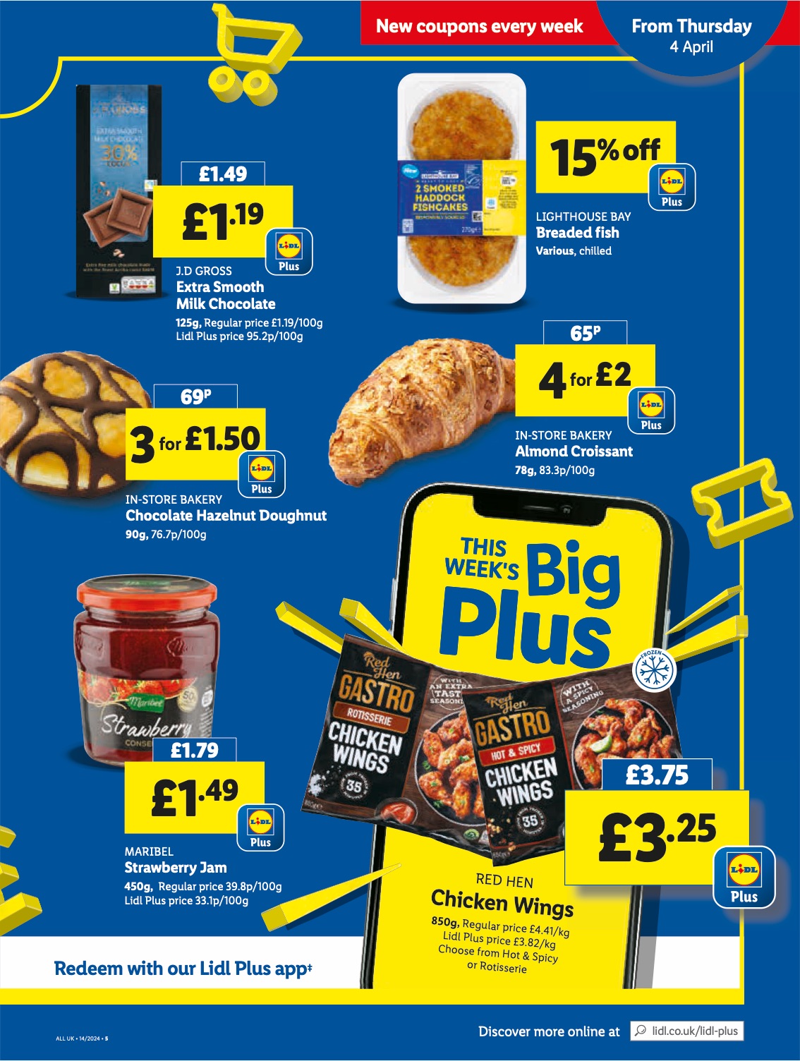 Lidl Offers 4 - 10 April 2024 | Lidl Specials | Lidl Leaflet | Lidl UK