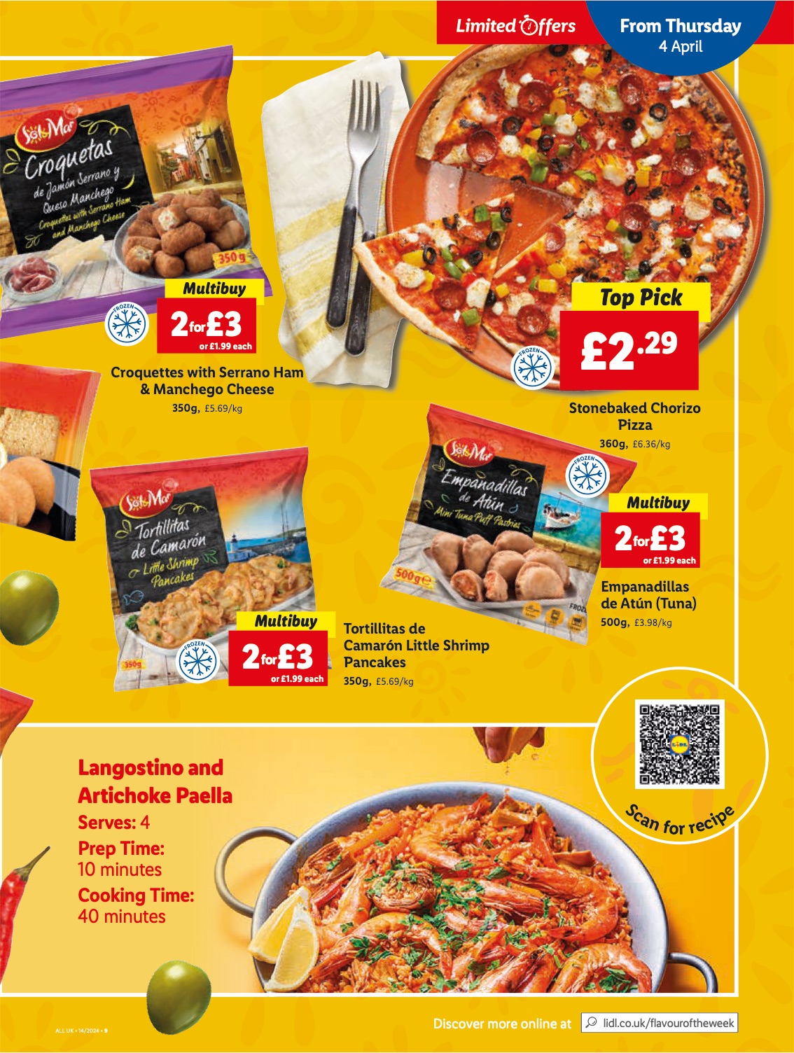 Lidl Offers 4 - 10 April 2024 | Lidl Specials | Lidl Leaflet | Lidl UK
